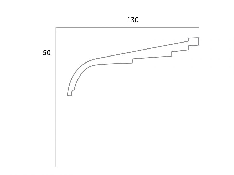 Flat Step | Plaster Profiles