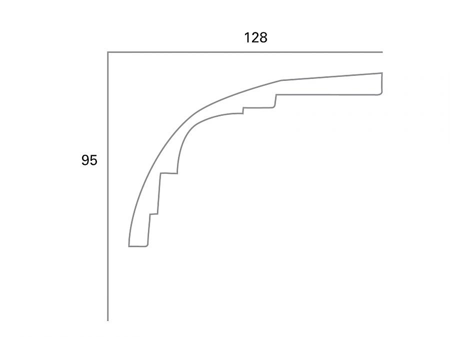 Small Flute | Plaster Profiles