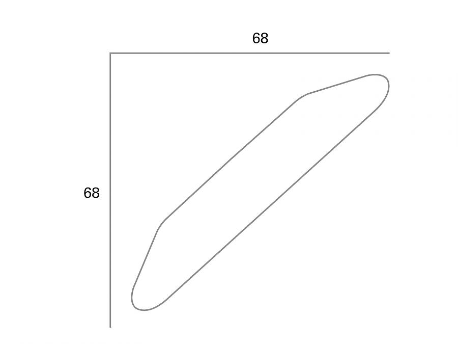 Flat Splay | Plaster Profiles