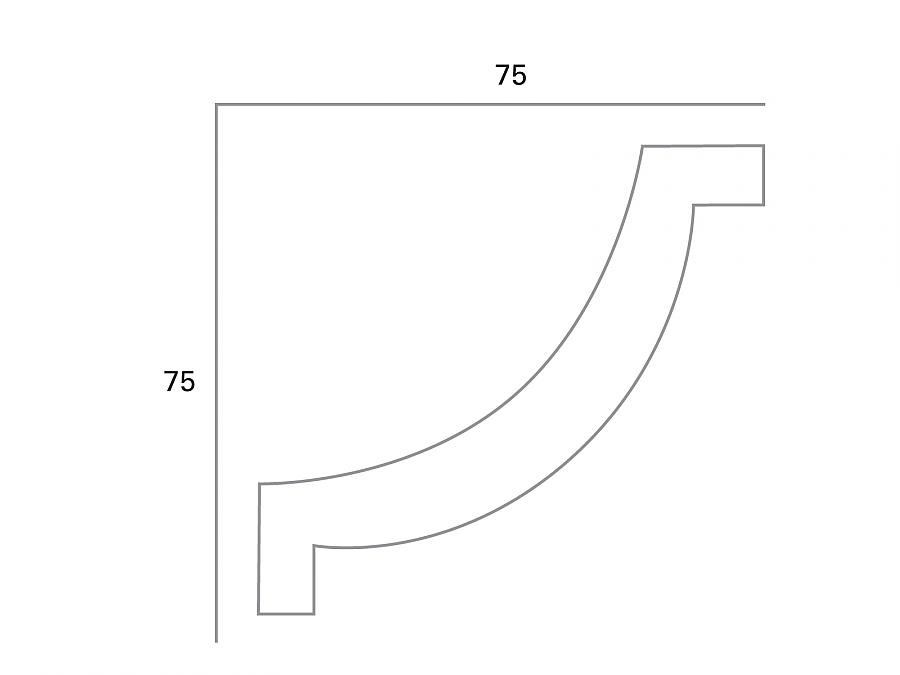 Large Ovolo | Plaster Profiles