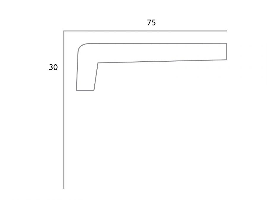 Right Angle Plain | Plaster Profiles