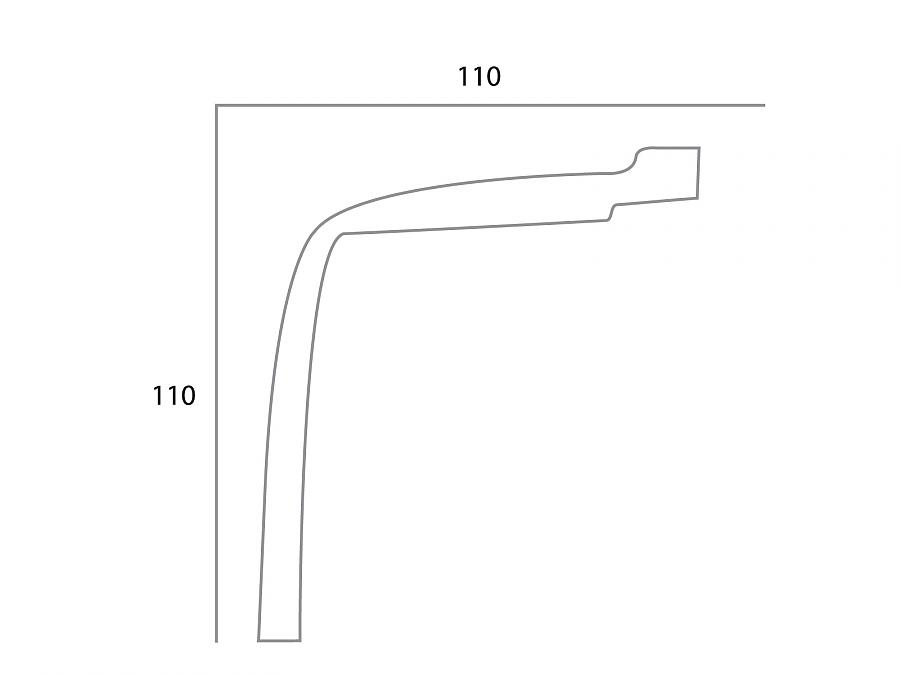 Small Drape | Plaster Profiles